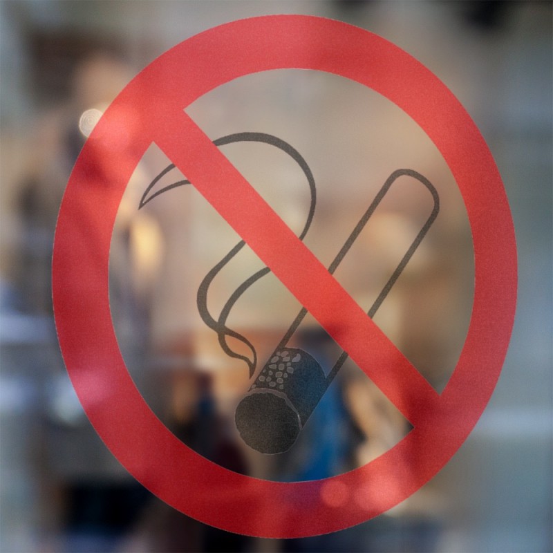 Verboden te roken Normal type 2 stickers pictogrammen