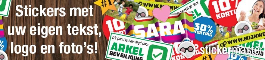 Stickers maken met de sticker ontwerp module